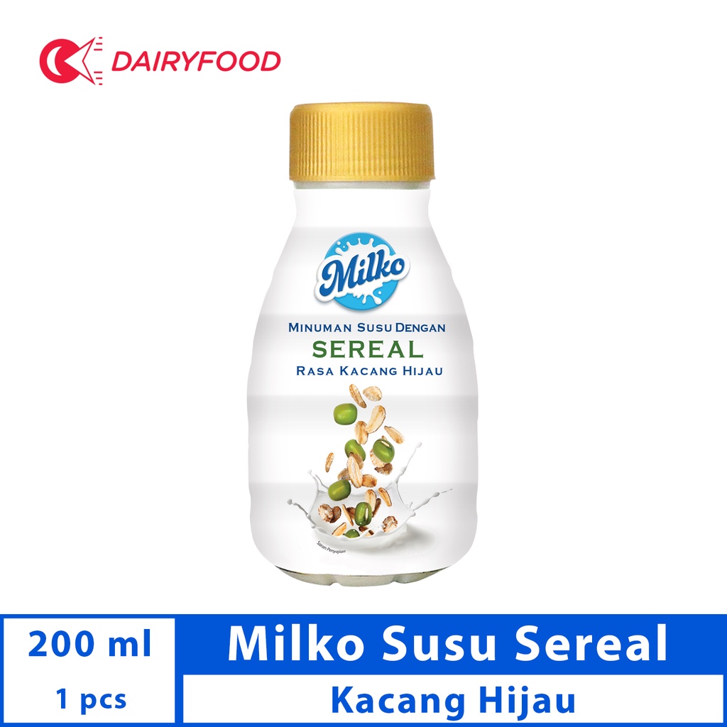 Jual MILKO SEREAL KACANG HIJAU 200 ML | Shopee Indonesia