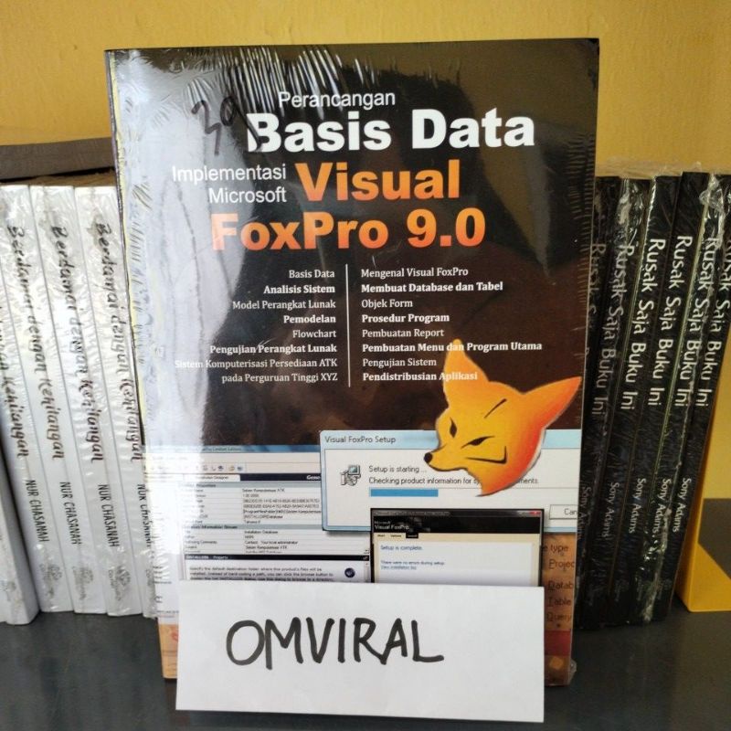 Jual Perancangan Basis Data Implementasi Microsoft Visual Foxpro 9.0 ...