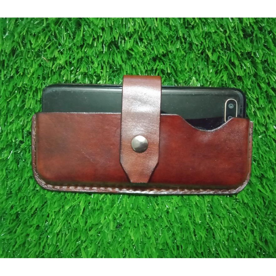 Jual Casing Sarung Dompet Handphone Pinggang Kulit Universal | Shopee ...