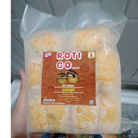 Jual Roti Go Roti Goreng isi Cokelat isi 10 | Shopee Indonesia
