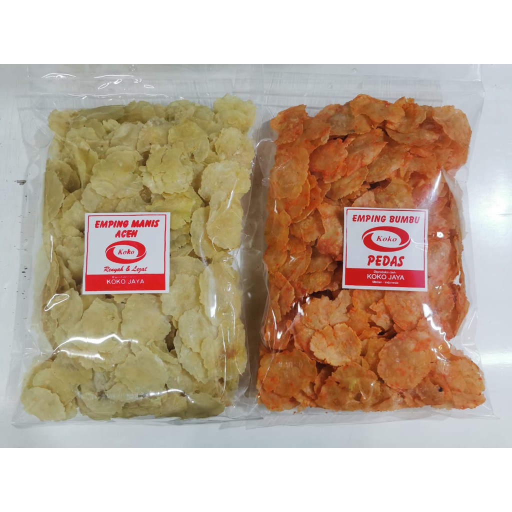 Jual Emping Manis Aceh Mentah 500gram / 1/2kg FIX | Shopee Indonesia