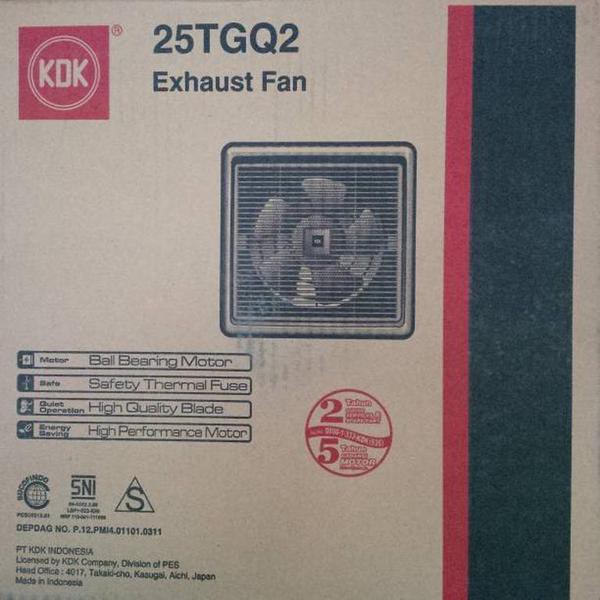 Jual KDK hexos plafon 25TGQ2 Ceiling exhaust fan 10 inch 25TGQ 25cm ...