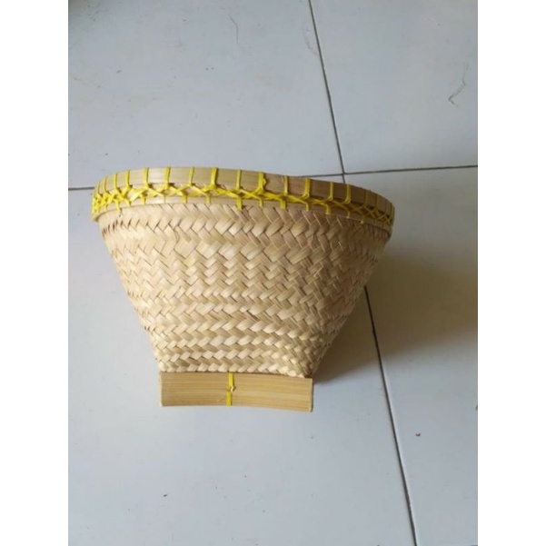 Jual Bakul Nasi Bambu Diameter 25cm x 25cm Bakul Sajen | Shopee Indonesia