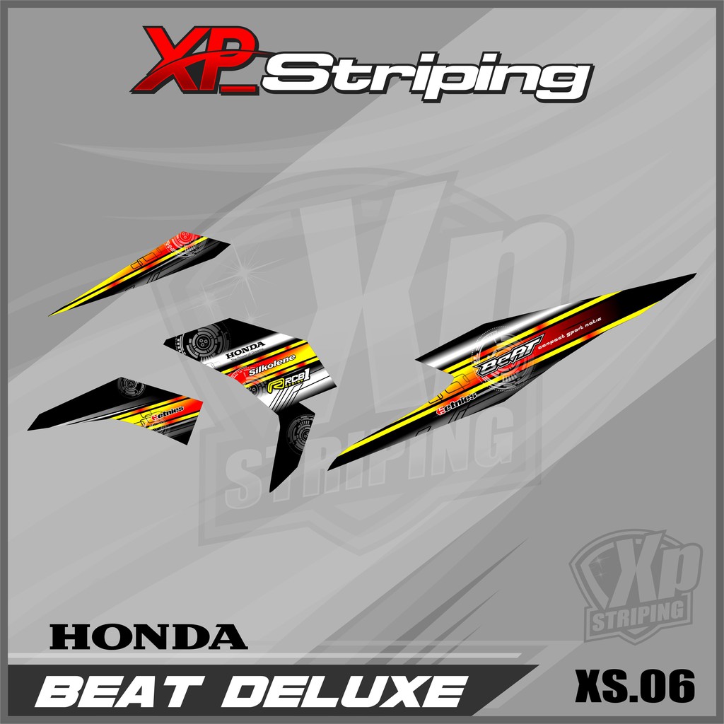 Jual Stiker Striping Lis BEAT DELUXE - Sticker Striping Variasi Motor ...