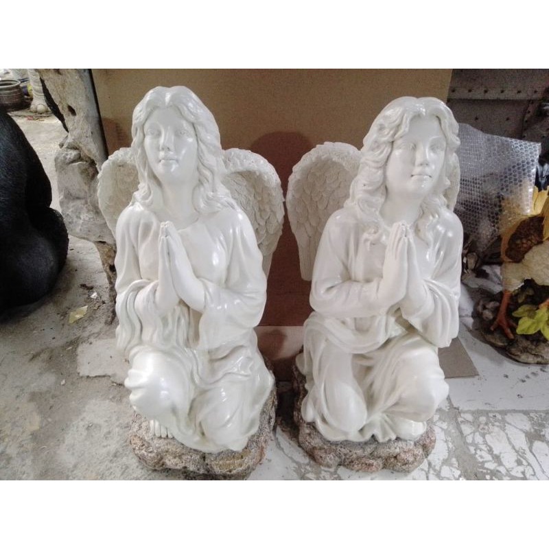 Jual Patung Pajangan Angel Bidadari Malaikat Doa | Shopee Indonesia