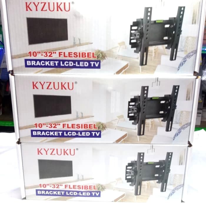 Jual BRACKET TV MONITOR 32 INCH LED 10 24 42 INCH DINDING FLEKSIBEL ...