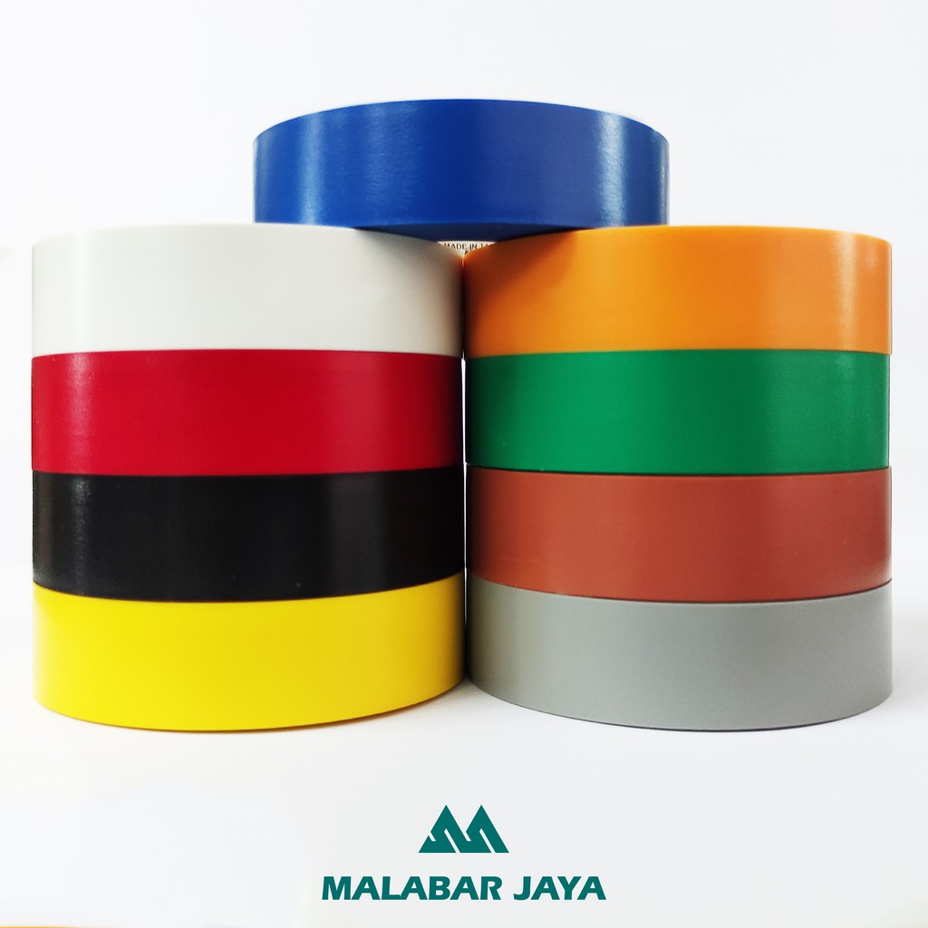 Jual Isolasi Listrik / Isolasi Warna / Isolasi PVC / Nitto | Shopee ...