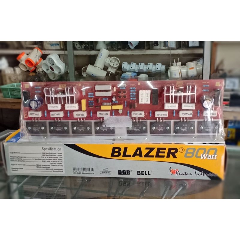 Jual KIT POWER AMPLIFIER 800 W BLAZER MONO MEREK BELL SX 80 BELL HIGH ...