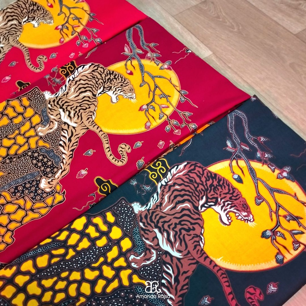 Jual Kain Batik Meteran Potongan Motif Macan | Shopee Indonesia