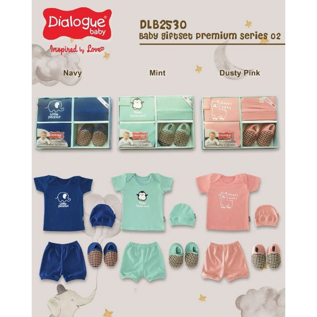 Jual DLB2530 Dialogue Baby Set Premium Series | Shopee Indonesia