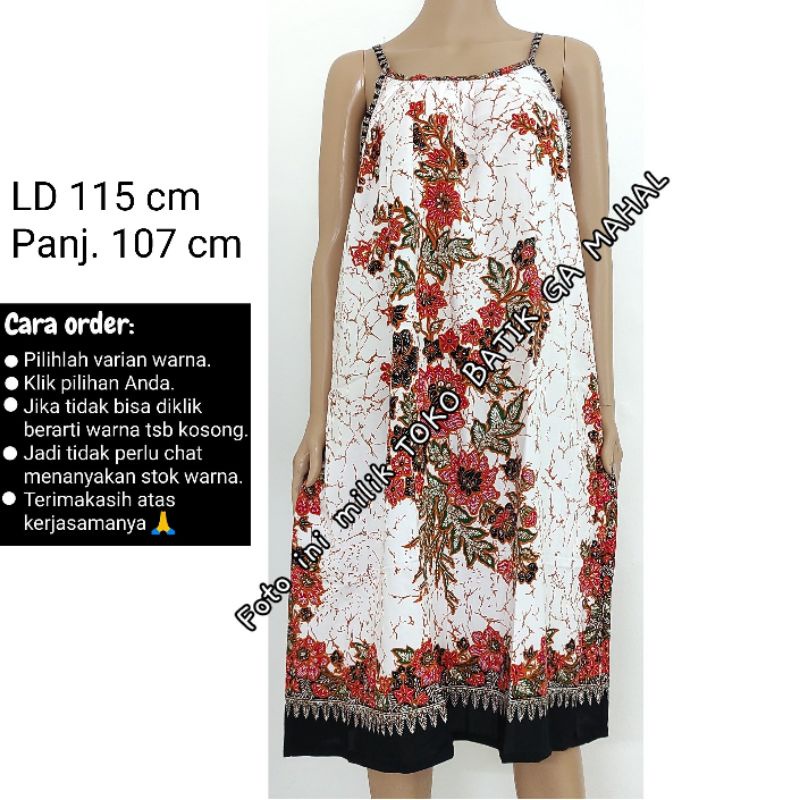 Jual Daster tali Bunga Siantan, adem, nyaman, murah tapi berkualitas ...