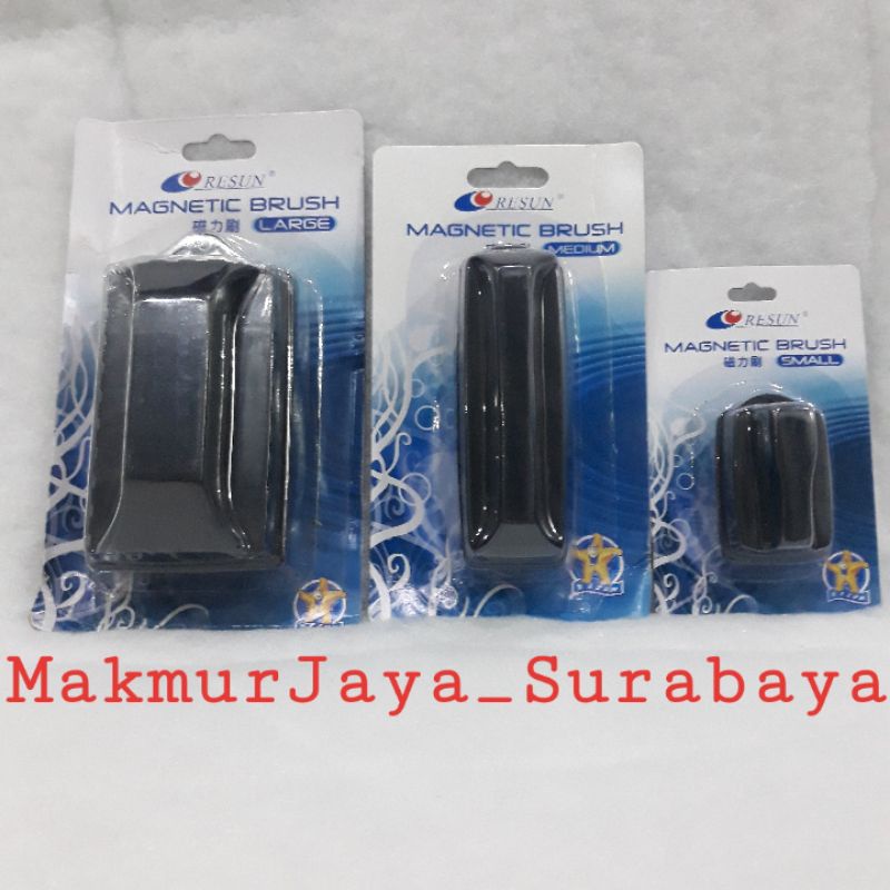 Jual Resun Magnetic Brush LARGE, Magnet pembersih kaca Aquarium/kaca ...