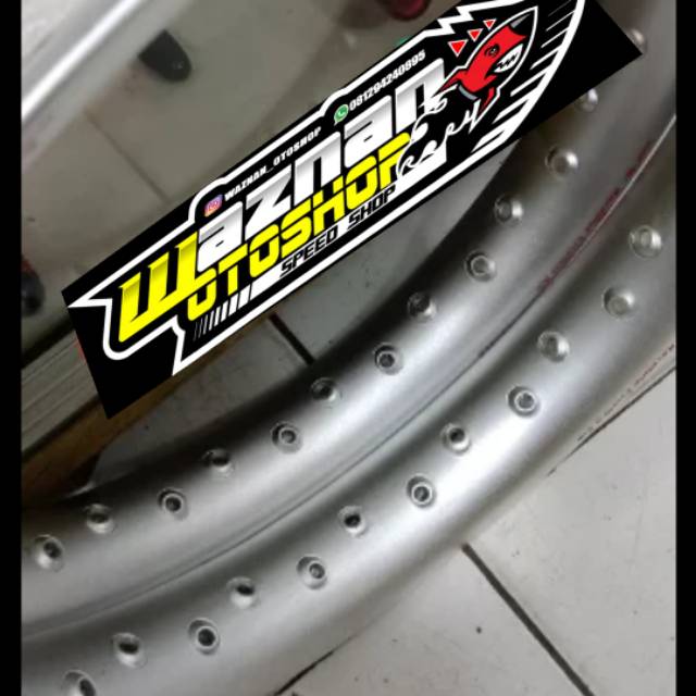 Jual Velg U SHAPE model TDR, ukuran 185 215 ring 17 warna silver ...