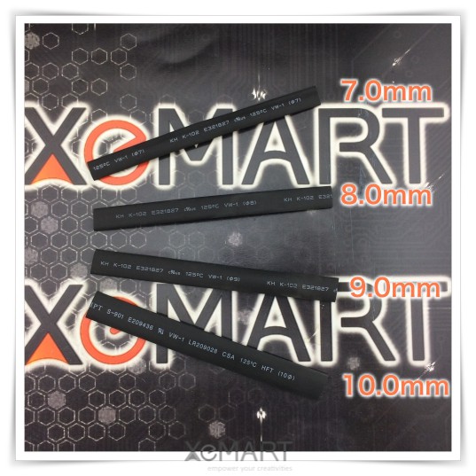 Jual Heatshrink Tube 10mm Selongsong Selang Diameter Kabel Bakar 1 ...