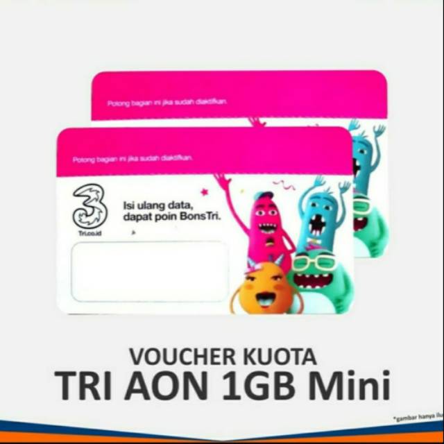 Jual Voucher Tri 1,5 GB 5 Hari | Shopee Indonesia