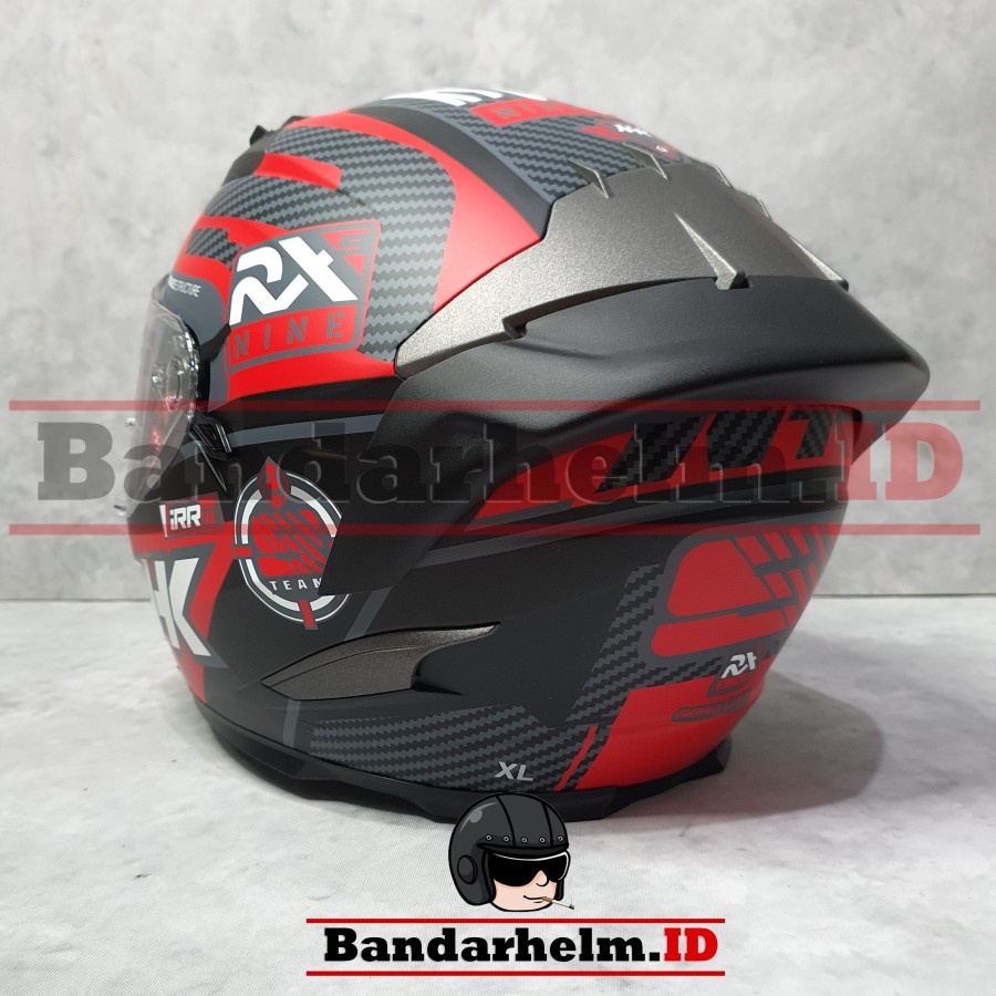 Jual Spoiler 3 Dimensi Helm NHK RX 9 / Black Doff | Shopee Indonesia