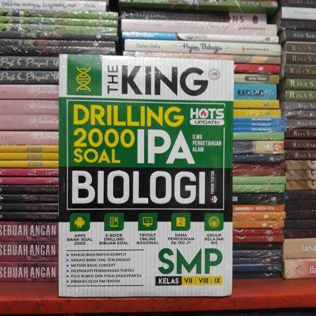 Jual Buku the king drilling 2000 soal ipa biologi smp | Shopee Indonesia