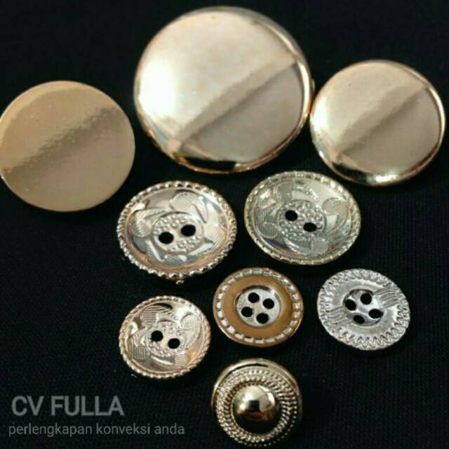 Jual Kancing Variasi Gold Harga Perpcs | Shopee Indonesia