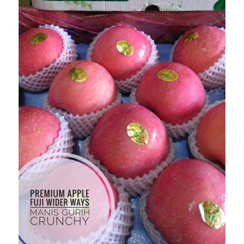Jual BUAH APEL FUJI PREMIUM / FUJI BLUSH 1KG | Shopee Indonesia