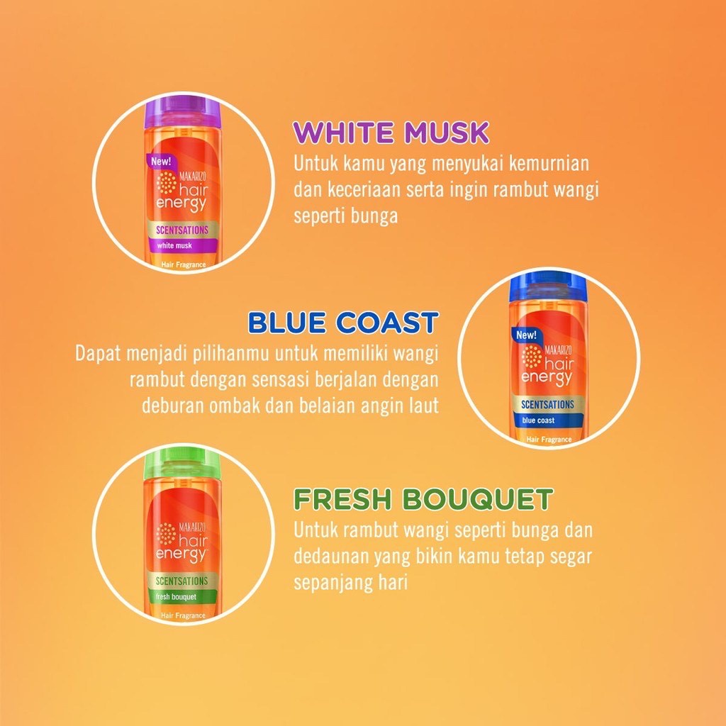 Jual BEAUTEAMOR - Makarizo Hair Energy Scentsations Hair Fragrance ...