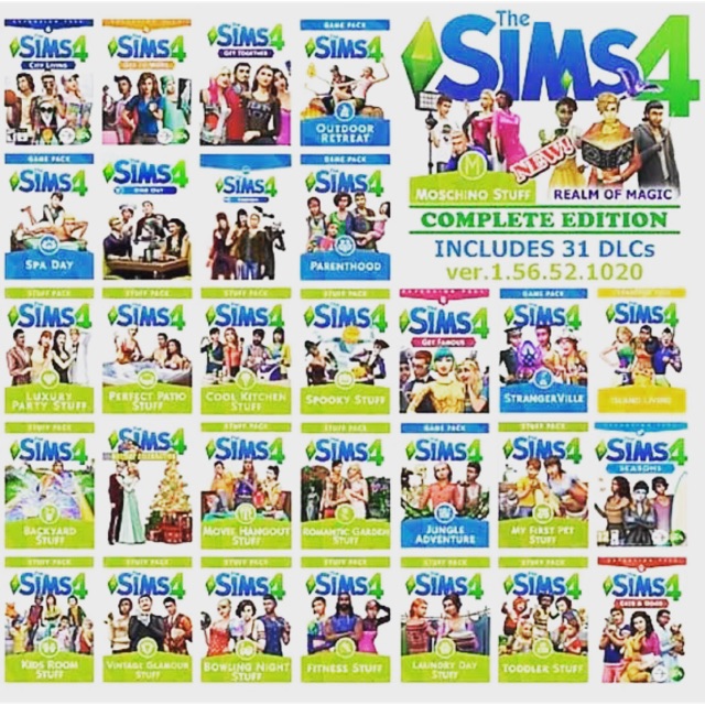 Jual The sims 4 full pack | Shopee Indonesia