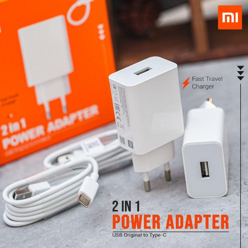 Jual Charger Xiaomi REDMI Note 8 9 Pro MDY 10 EF 18W Fast Charging TC ...