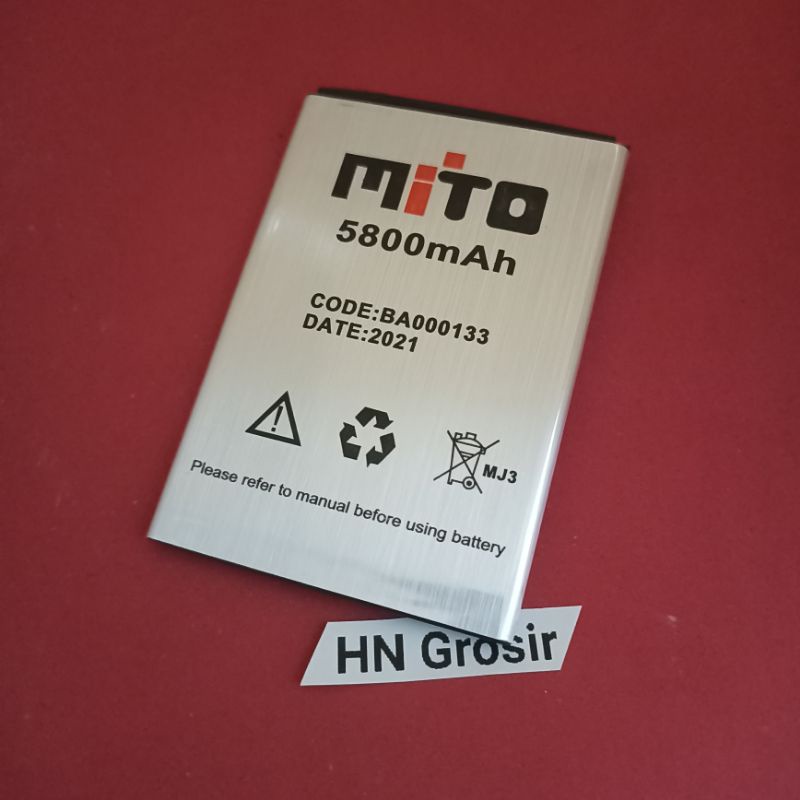 Jual Baterai batre mito A19 Sprint BA-00133 BA00133 original Battery hp | Shopee Indonesia