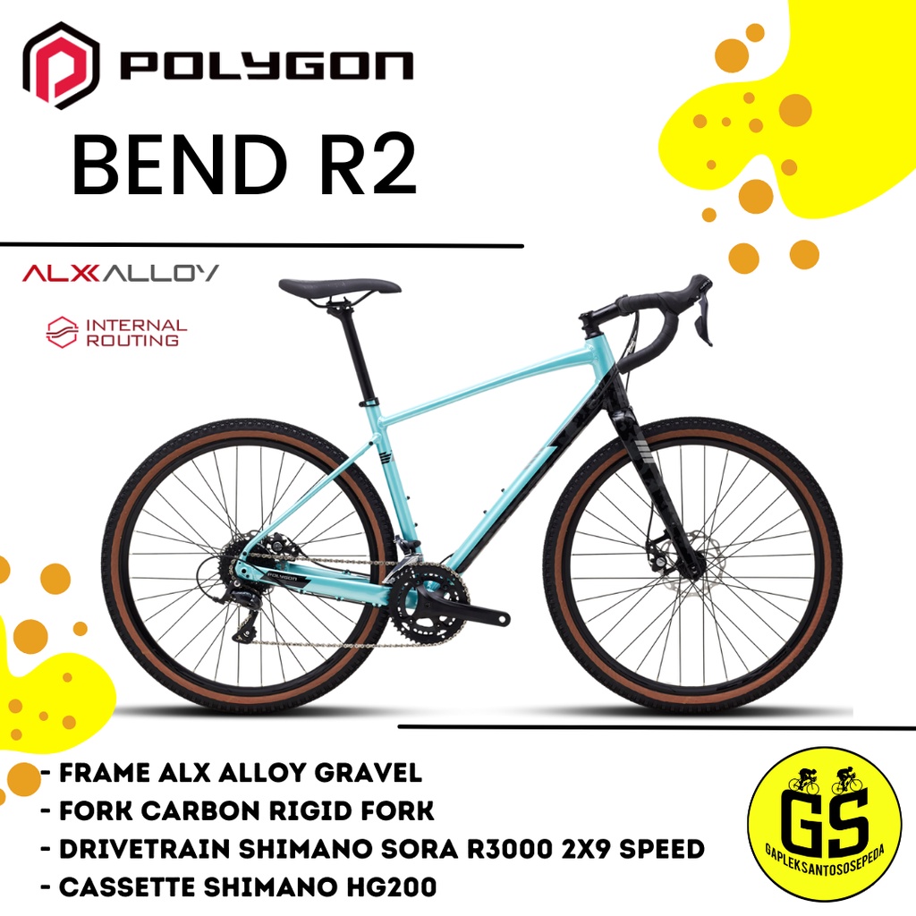 Jual Sepeda Polygon Bend R2 Gravel Urban | Shopee Indonesia