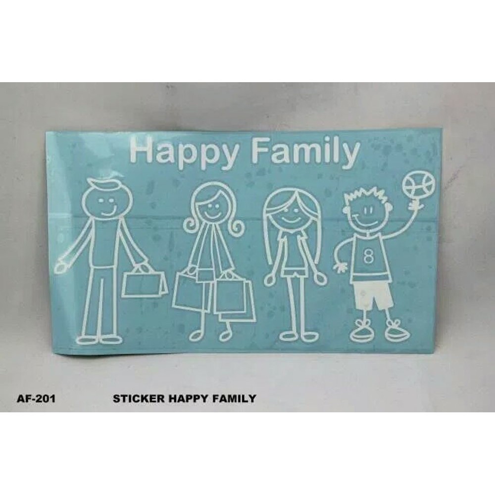 Jual Sticker Happy Family Mobil | Shopee Indonesia