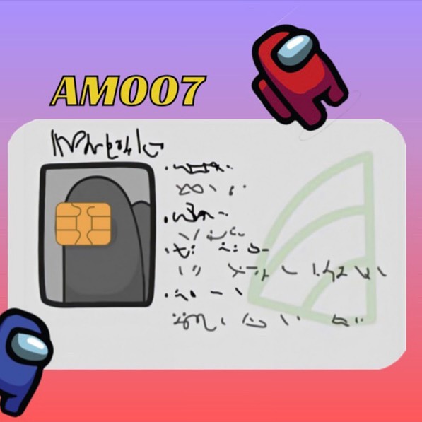 Jual KARTU-PERMAINAN- GETO CARD SKIN KARTU ATM STICKER EMONEY AMONG US ...