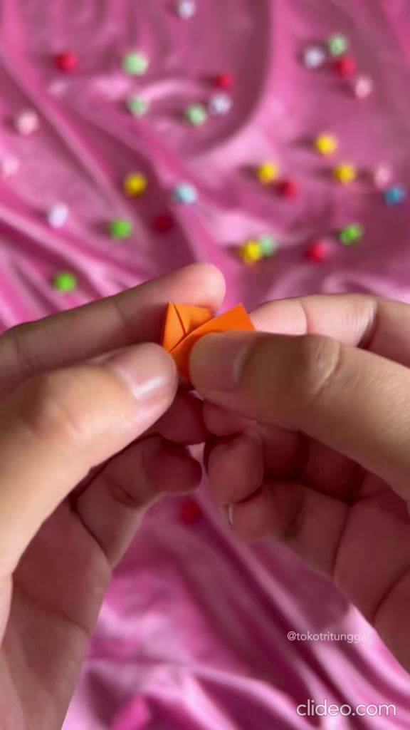 Jual Kertas Bintang Origami Star Paper Lipat Motif Warna Warni Pastel ...