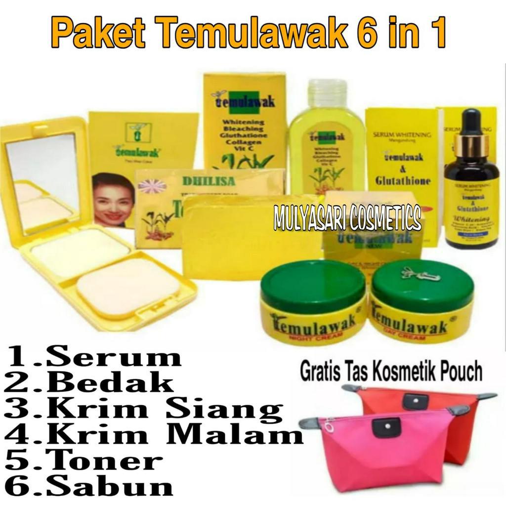 Jual Paket Temulawak Super Lengkap Murah 6 In 1 / Paket Temulawak Cream ...