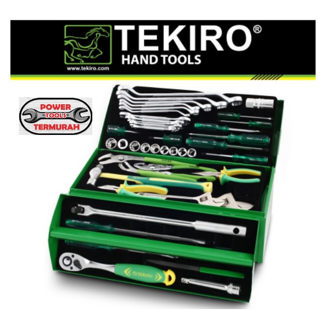 Jual Tool Kit Set TEKIRO 45 pcs MT0978 Mechanic Tools Box Mekanik ...