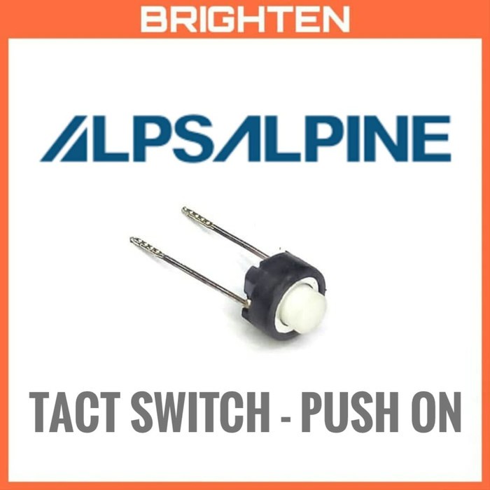 Jual ALPS ALPINE Push ON Tact / Tactile Switch 2pin | Shopee Indonesia