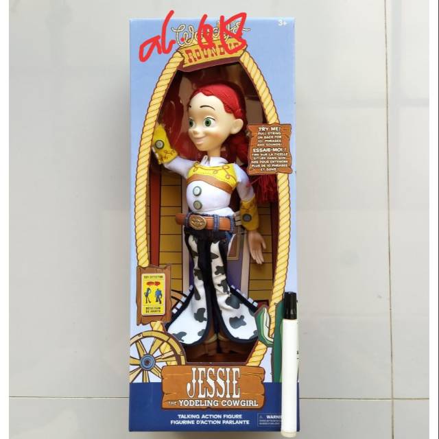 Jual Jessie Talking Jessie Toy Story Original Disney Store New | Shopee ...