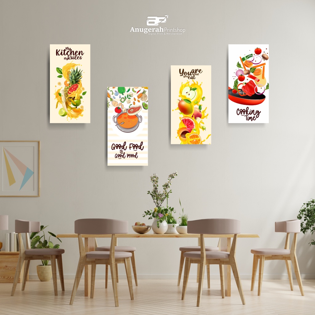 Jual HIASAN DINDING DAPUR SEGAR WALL DECORE HIASAN DINDING FRUITS ...