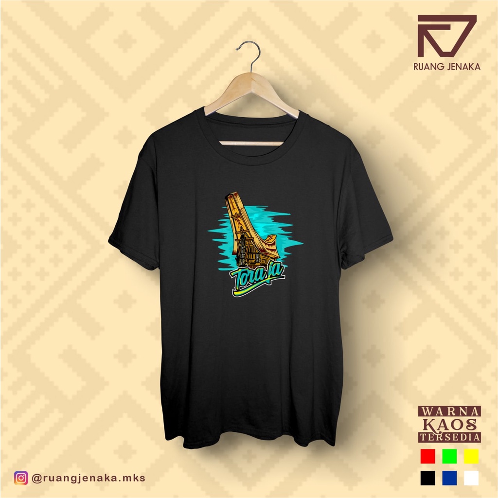 Jual KAOS DISTRO DESAIN TANA TORAJA KEREN | Shopee Indonesia