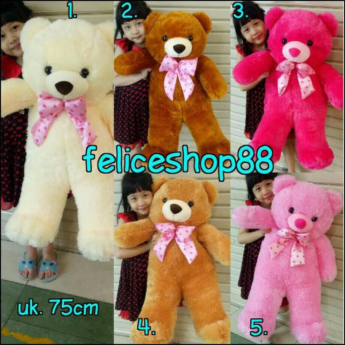 Jual Boneka Teddy Bear/Beruang Jumbo/Besar | Shopee Indonesia