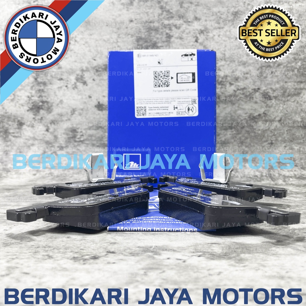 Jual BRAKE PAD KAMPAS REM BELAKANG BMW F30 34216873093 ATE | Shopee ...