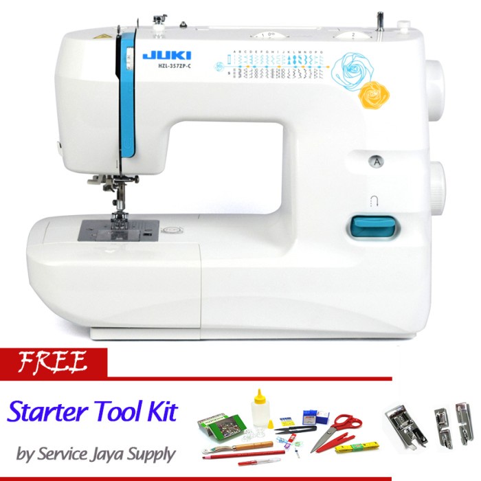 Jual Mesin Jahit JUKI HZL 357Z / 357 Z Heavy Duty Portable Multifungsi ...