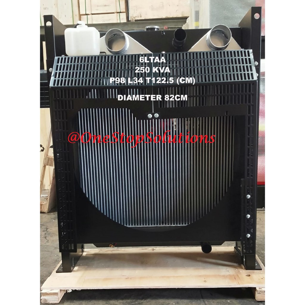 Jual RADIATOR GENSET CUMMINS 6LTAA DAN INTERCOOLER 250KVA | Shopee ...