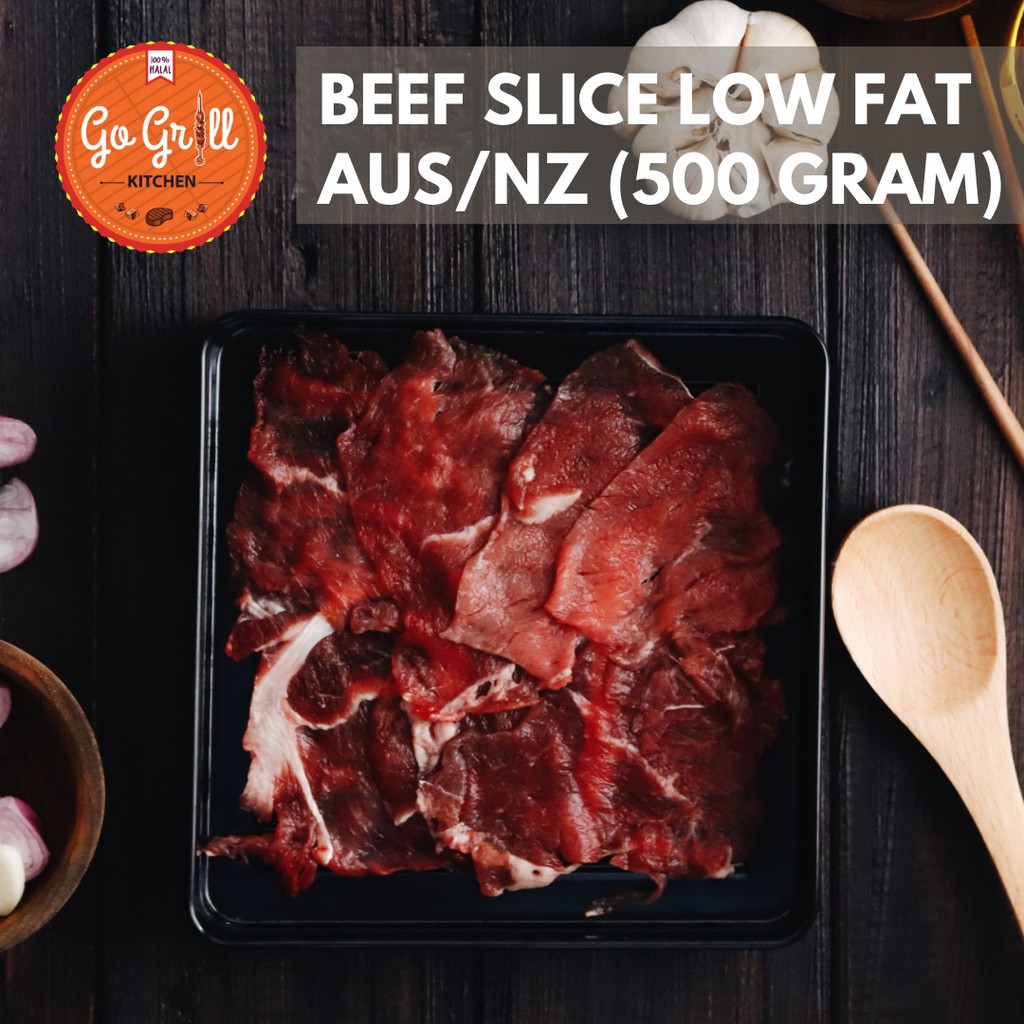 Jual Aussie Slice Beef LOW FAT Premium AUS/NZ | Shopee Indonesia
