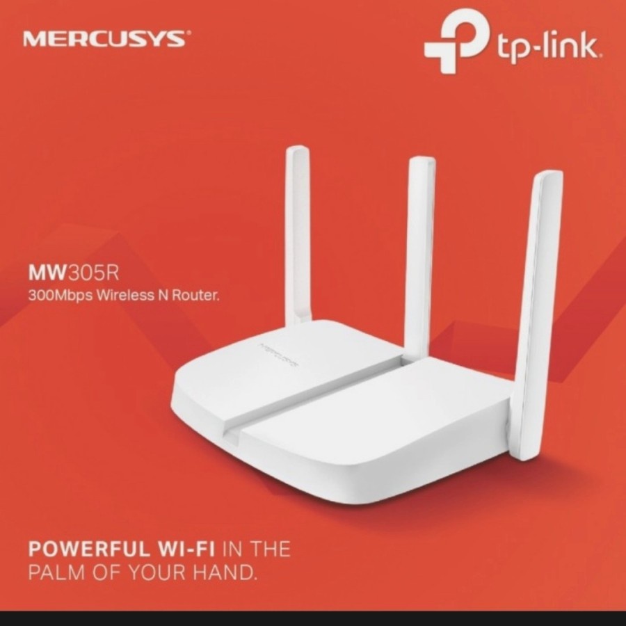Jual Repeater Mercusys MW305R 300mbps Wireless N Router 3 Antena WiFI ...