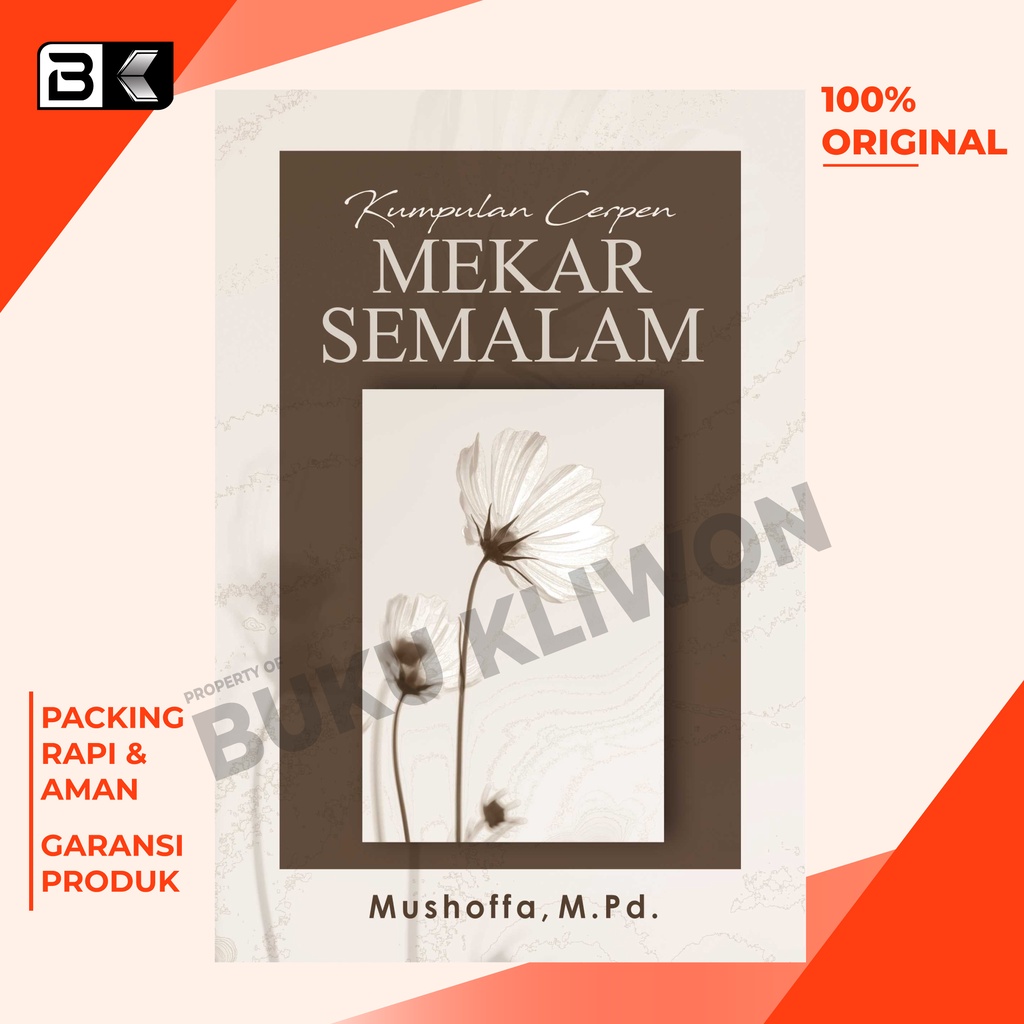 Jual Buku Kumpulan Cerpen Mekar Semalam BUKU ORIGINAL | Shopee Indonesia