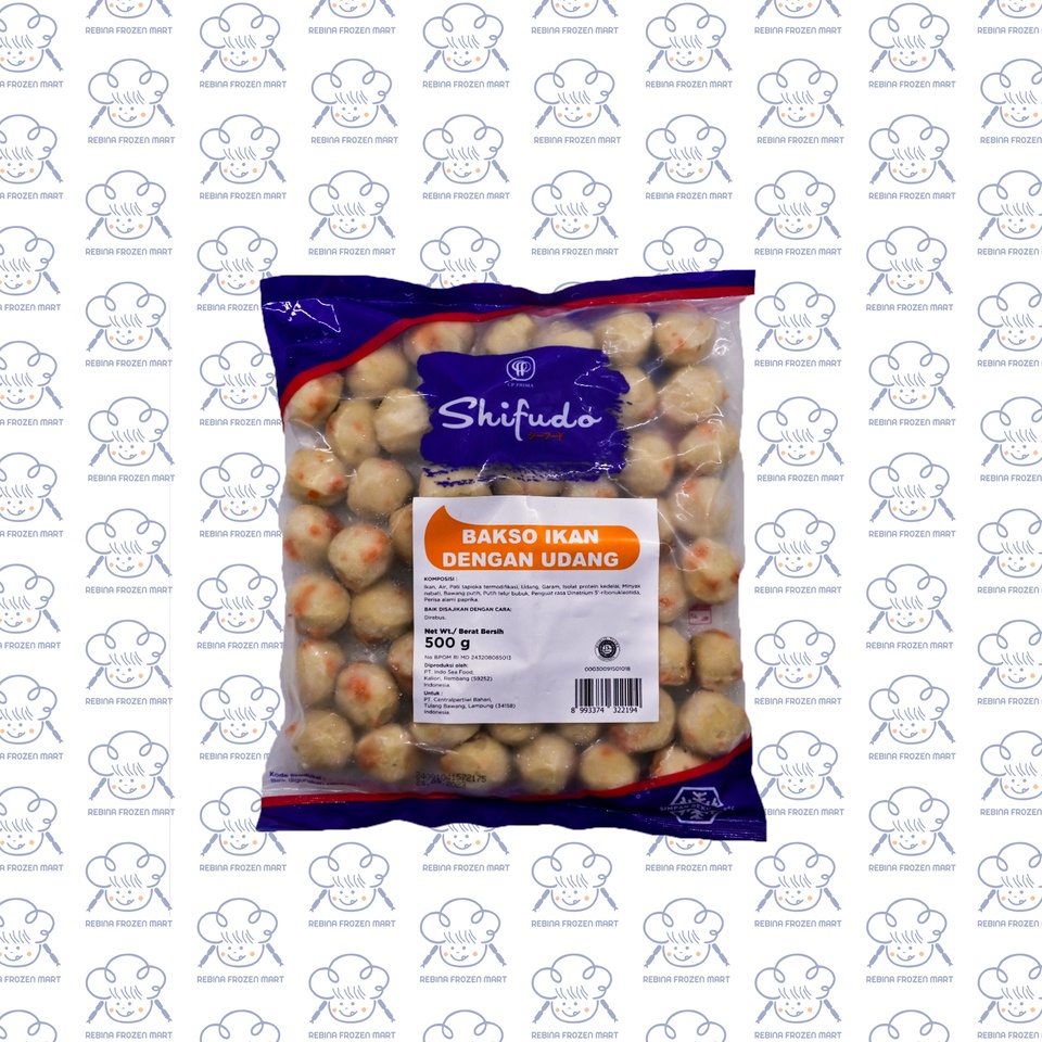 Jual Shifudo Bakso Ikan Dengan Udang 500 gr | Shopee Indonesia