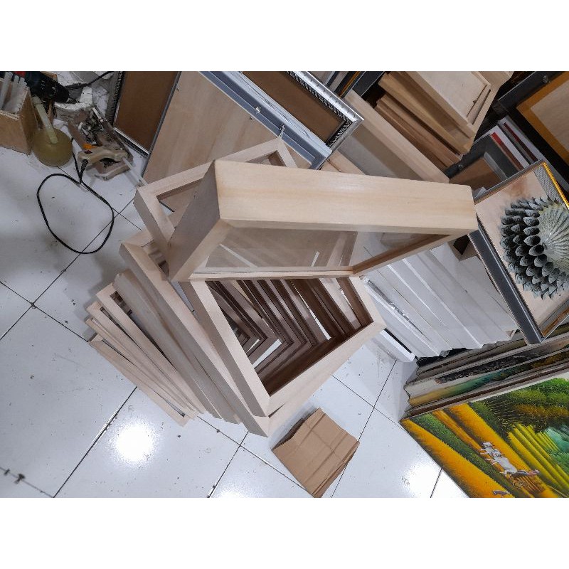 Jual pigura kayu 3d 40x50cm | Shopee Indonesia
