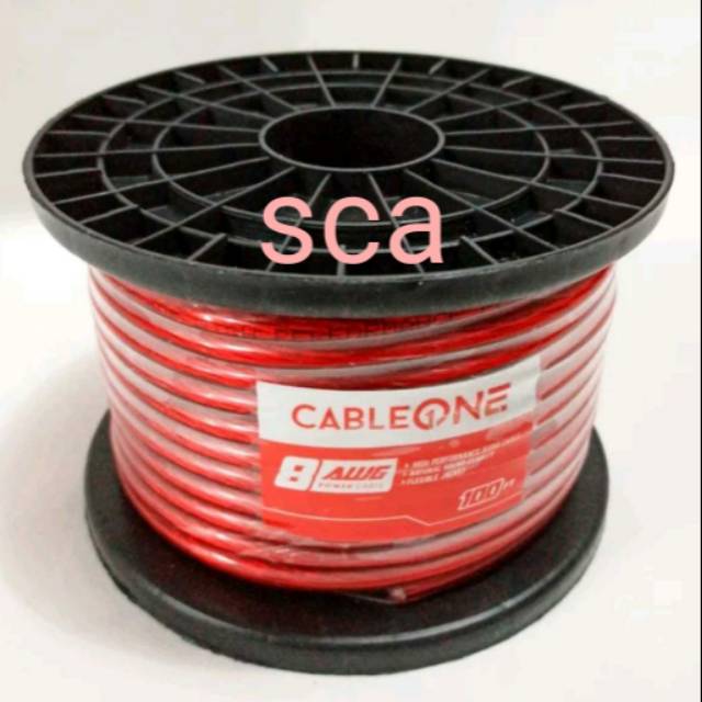 Jual Kabel Power 8 AWG CableOne- Kabel 8 Awg CableOne | Shopee Indonesia