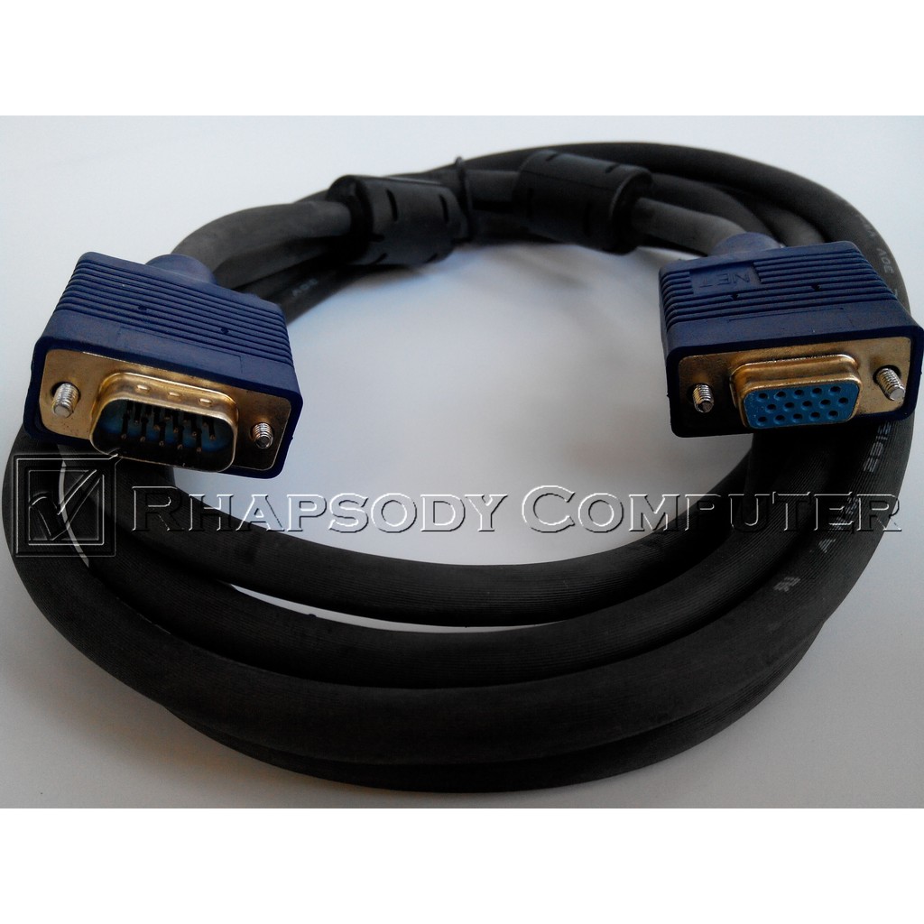 Jual Kabel Monitor / VGA Male-Female 15 Pin 3M | Shopee Indonesia