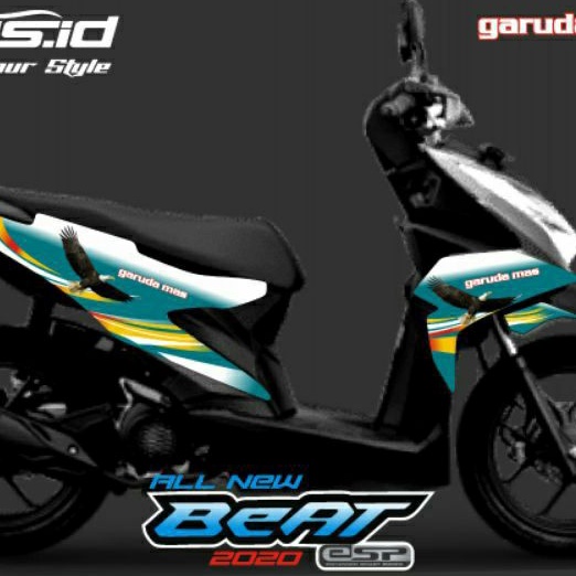 Jual STIKER LIVERY BUS || BEAT 2020 DELUXE SERIES | Shopee Indonesia