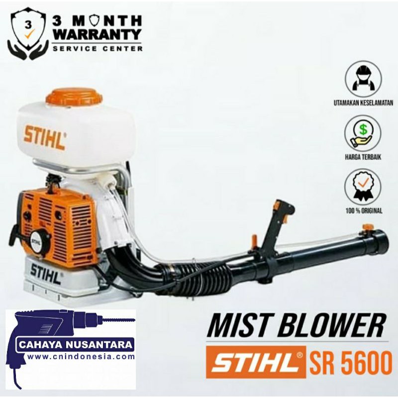 Jual Asli Stihl SR 5600 Mist Blower Mesin Semprot Hama Bensin | Shopee ...